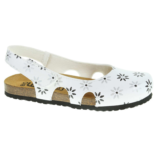 Bio Life dámské sandály 0837.46 Riva bílé | Rejnok obuv