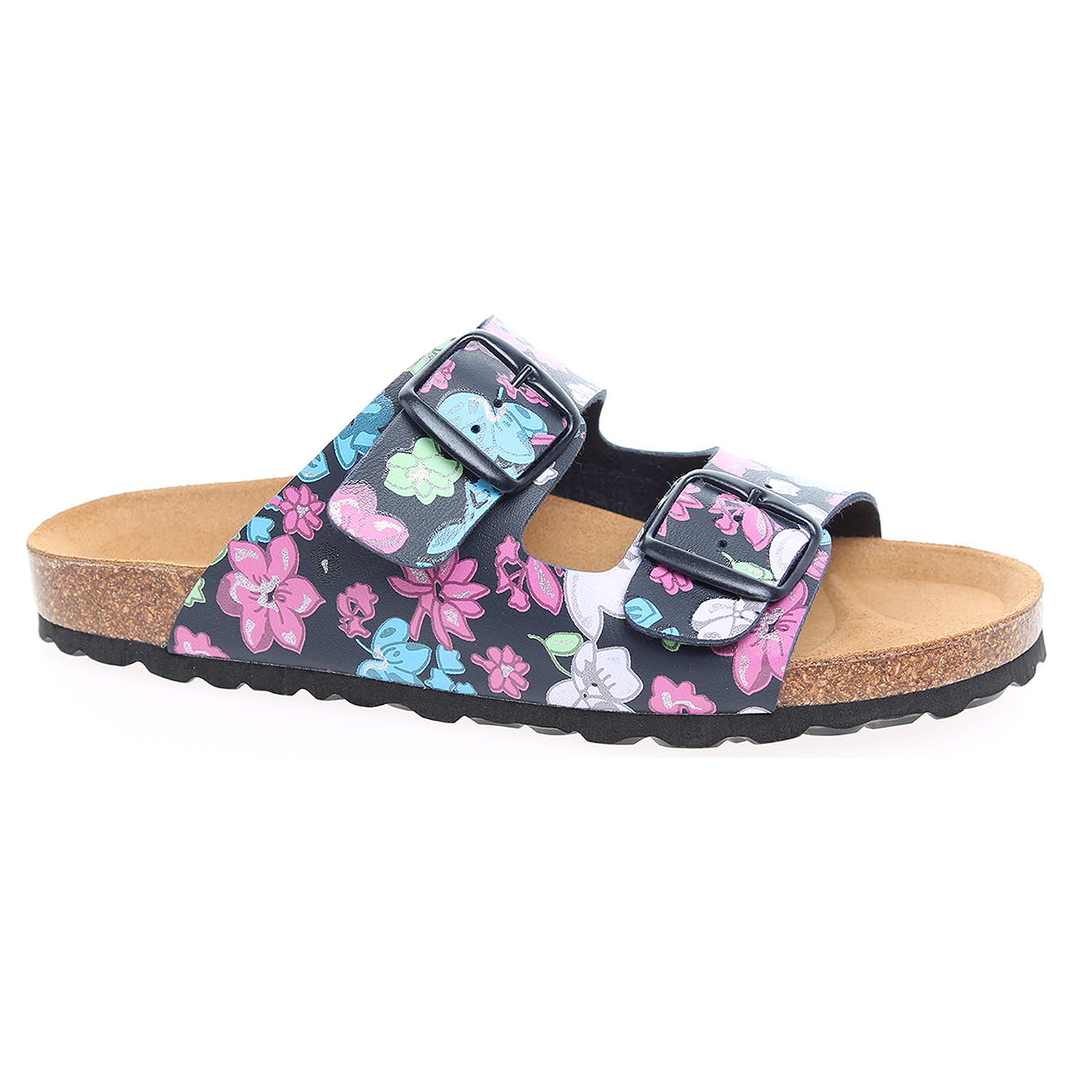 Bio Life dámské pantofle 0014.722 multicolor | Rejnok obuv