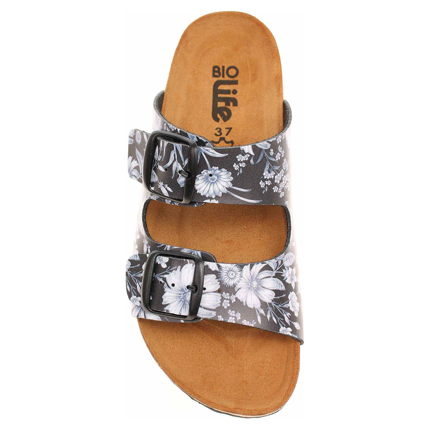 Bio Life dámské pantofle 0014 Lena black | Rejnok obuv