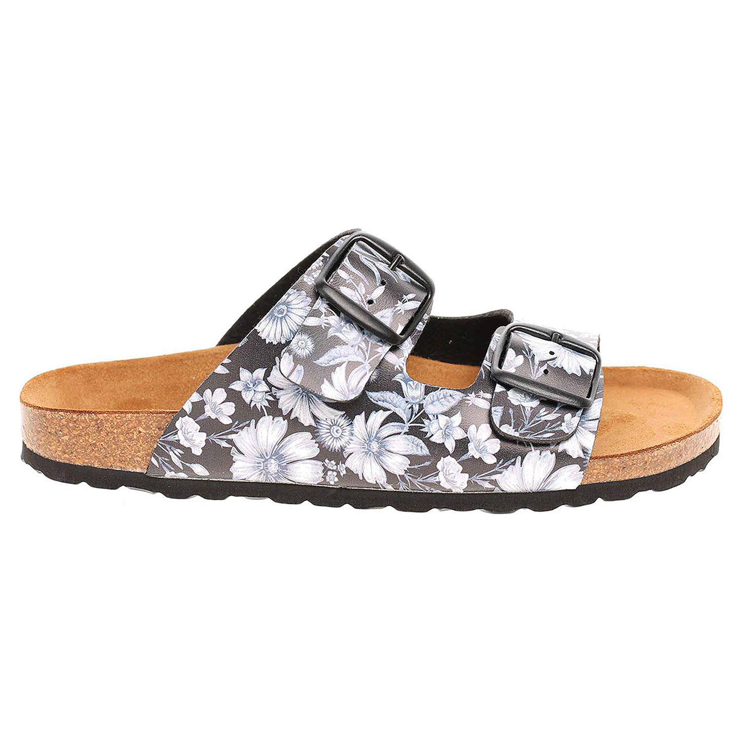 Bio Life dámské pantofle 0014 Lena black | Rejnok obuv